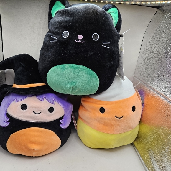 Kellytoy | Toys | Squishmallow Plush 8 Cleo The Cat Cannon Candy Corn ...
